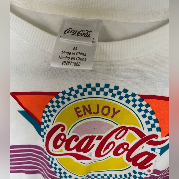 Coca Cola | Tops | Vintage Coca Cola Crop Top | Poshmark